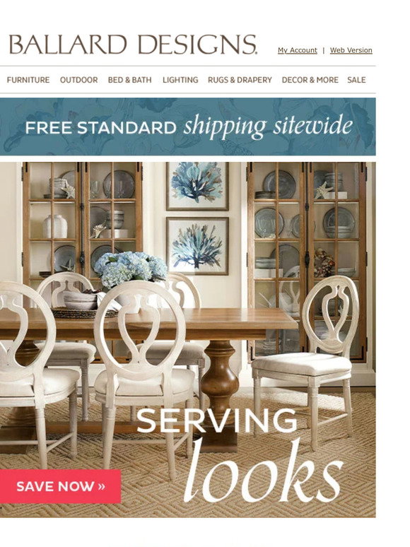 Ballard Designs: Your dining room NEEDS this | Milled