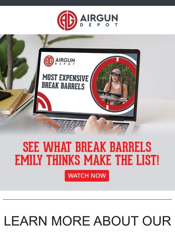 Airgun Depot: Cha-Ching! 🤑 Our Most Expensive Break Barrels | Milled