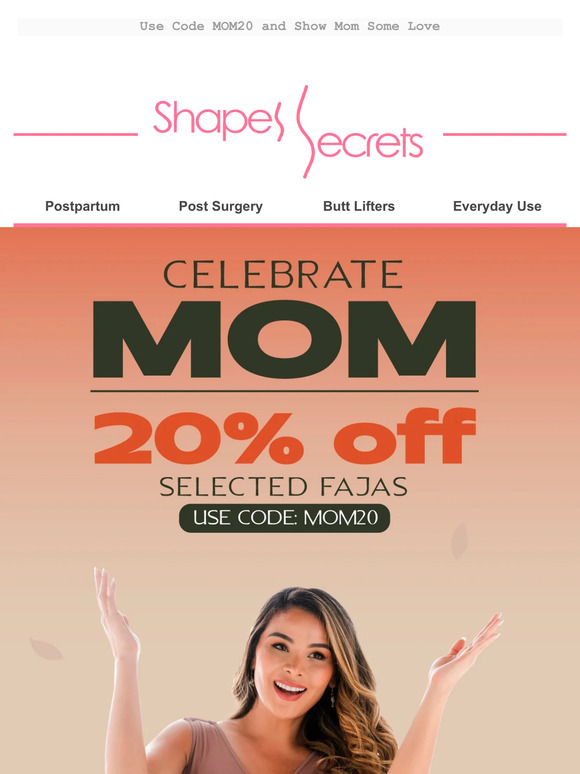 Shape Secret: 💝 Make Mom's day extra special | Milled
