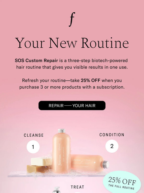 Function of Beauty: Time for a reset? Take 25% Off! | Milled