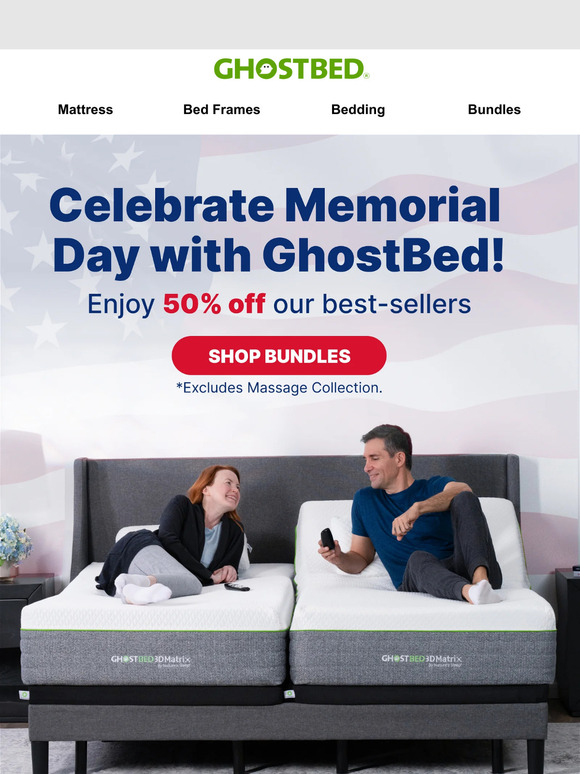 GhostBed: Bundles for Memorial Day 🇺🇸 | Milled