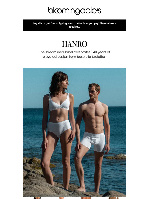 Bloomingdale's: 140 years of Hanro style | Milled