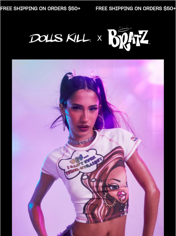 Dolls Kill: NEW Dolls Kill x Bratz 🌈 | Milled
