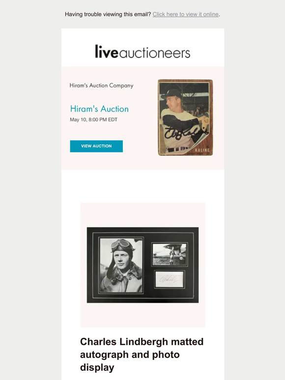 LiveAuctioneers: Hiram's Auction Company | Hiram's Auction | Milled