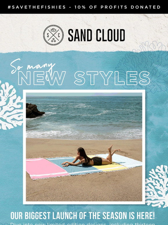 Sand Cloud: Our biggest launch of the season 🤩 | Milled