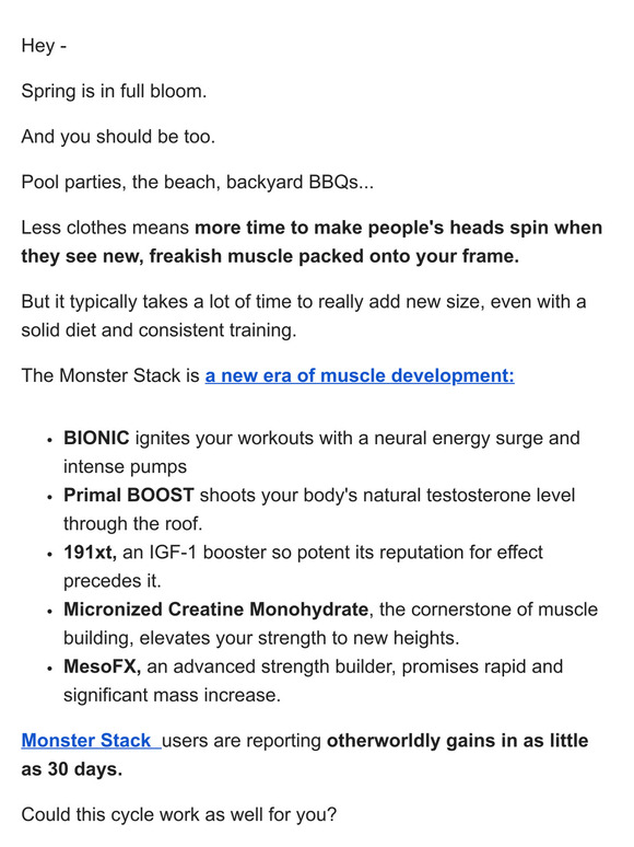 Primal Muscle: Become a Monster in 30 days | Milled