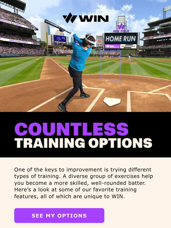 WIN Reality: A look at our favorite training features | Milled