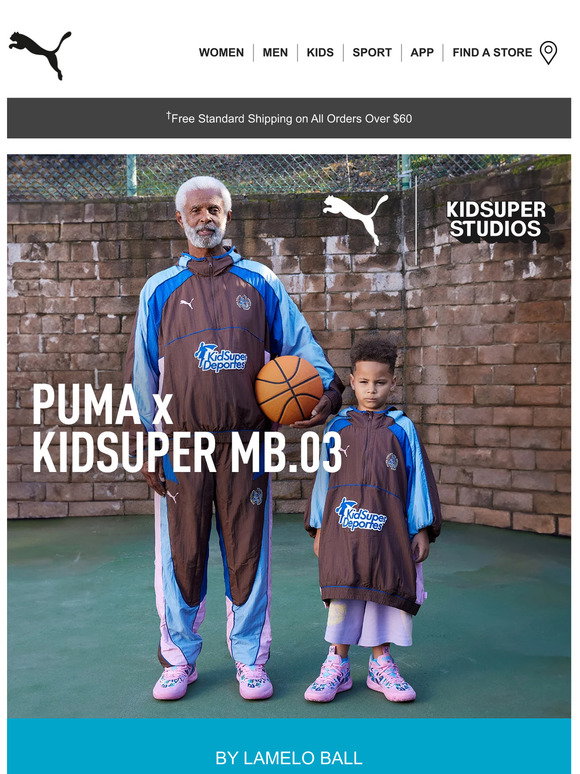 Puma: Introducing the PUMA x KIDSUPER MB.03 | Milled
