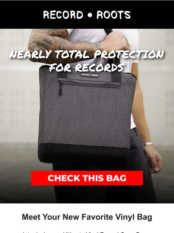 Record Roots: Explore Our Stylish Vinyl Bag | Milled