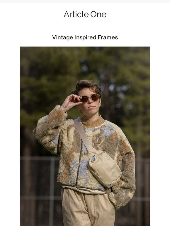Article One: Vintage Inspired Frames | Milled