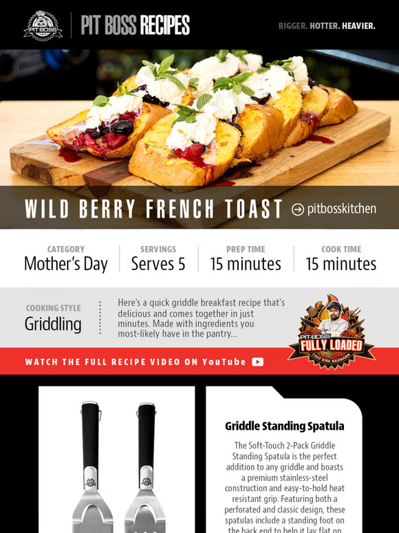 Pit Boss Grills: A Toast To Moms! French Toast, That Is 😏 | Milled