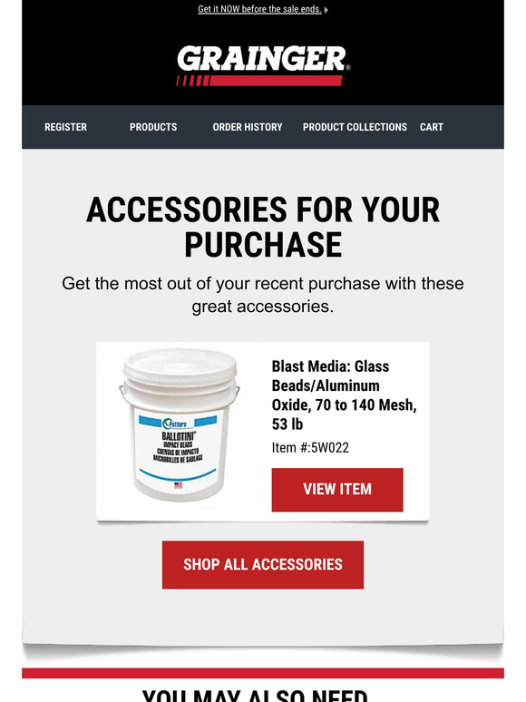 Grainger Email Newsletters: Shop Sales, Discounts, and Coupon Codes