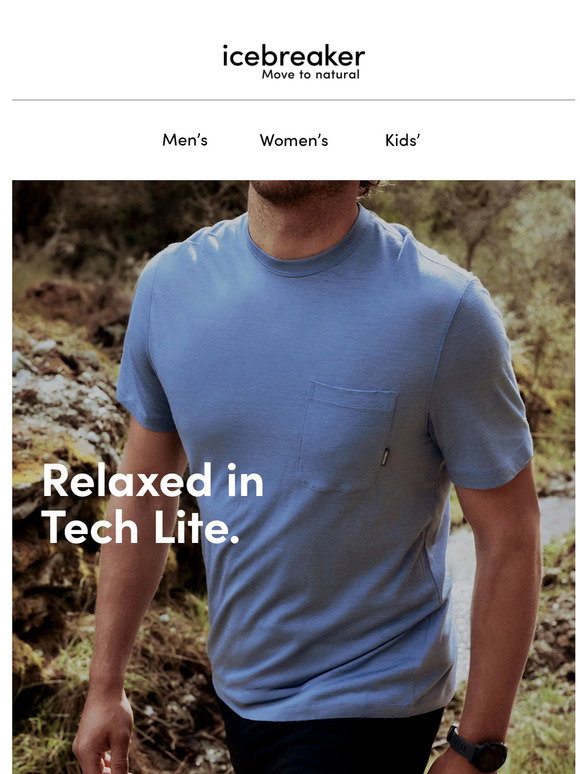 Icebreaker: Classic tee in a new relaxed silhouette | Milled