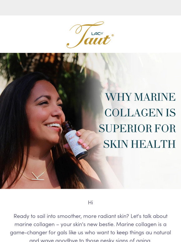 TAUT: Why Is Marine Collagen Best for Your Skin? 🐟 | Milled