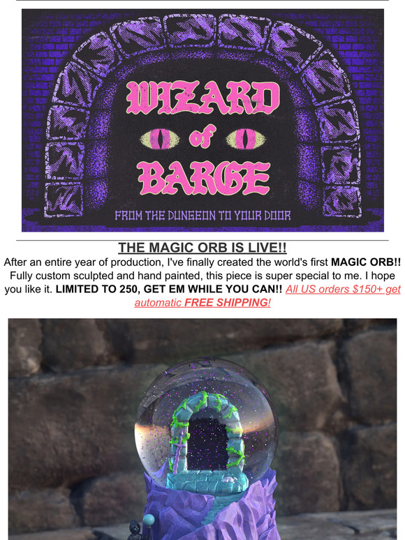 Wizard of Barge: THE ORB DROP IS LIVE 🔮 | Milled