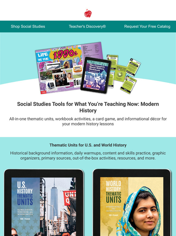 Teacher's Discovery: Social Studies Tools for What You’re Teaching Now ...