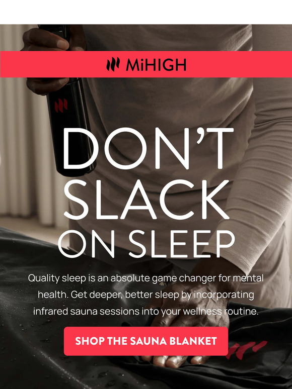 MiHIGH: Mental Health Month: Sleep Quality | Milled