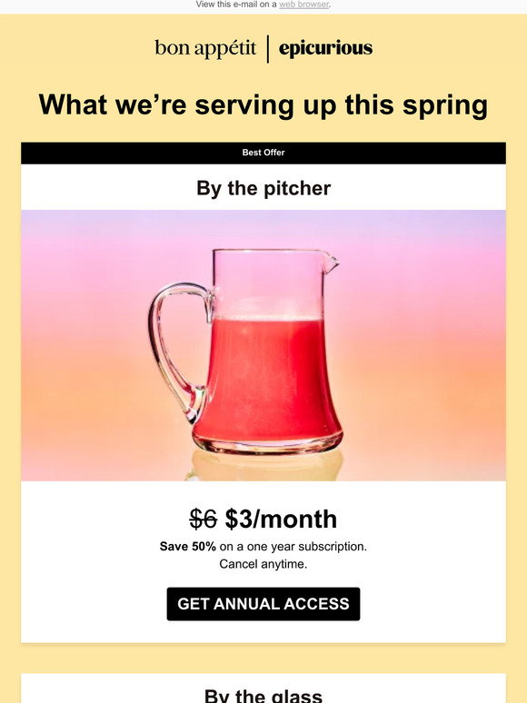 Epicurious: The most refreshing offers | Milled