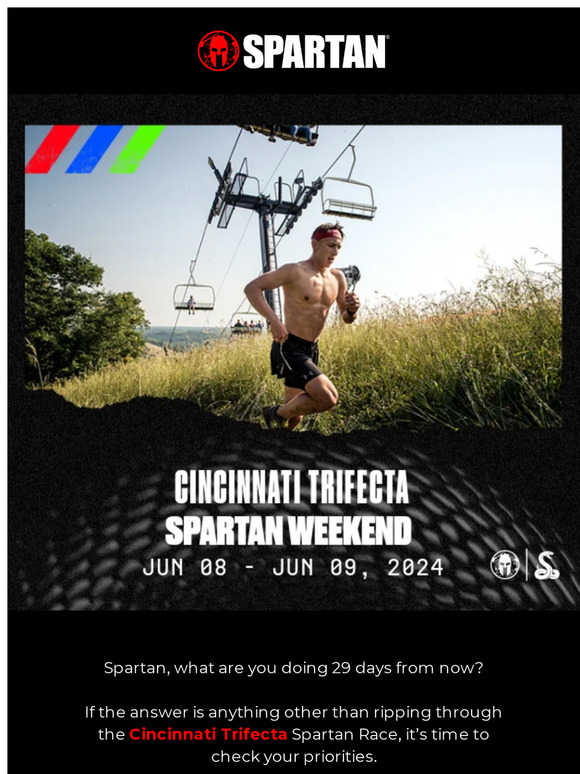 Spartan Race: Will we see you at the Cincinnati Trifecta Spartan Race ...