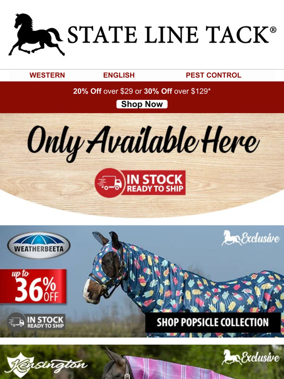 State Line Tack: You Can't Get These Anywhere Else—Shop State Line Tack ...