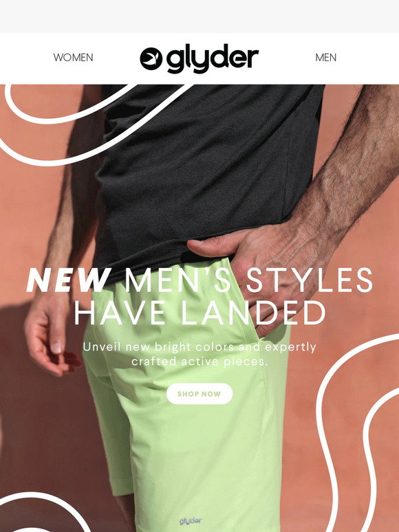 Glyder: NEW Men's Styles Have Landed | Milled