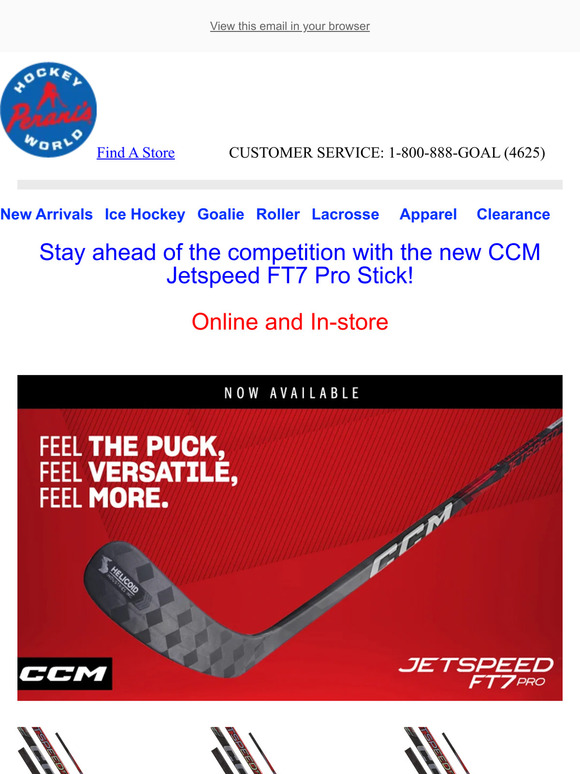 Hockey World: Stay ahead of the competition with the new CCM Jetspeed ...