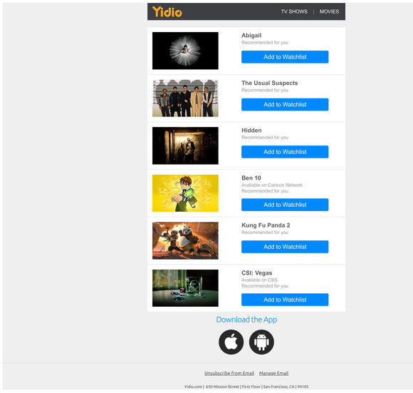 Yidio.com - Watch Full Movies: Your Friday Must Watch List: Abigail ...
