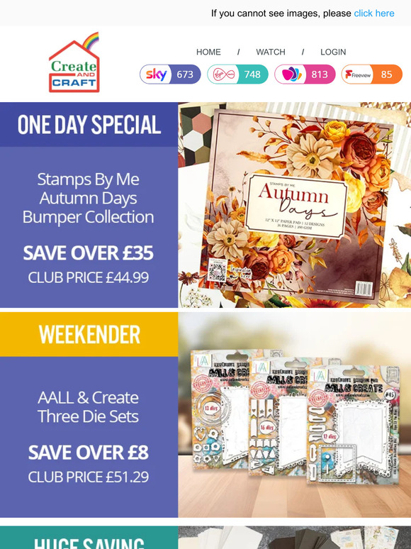 Create and Craft: Grab Red Button and their huge May Massive Papercraft ...