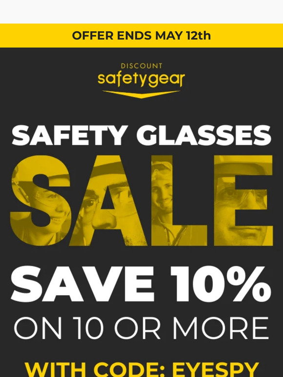 Discount Safety Gear: Act Fast for Savings on Safety Glasses | Milled