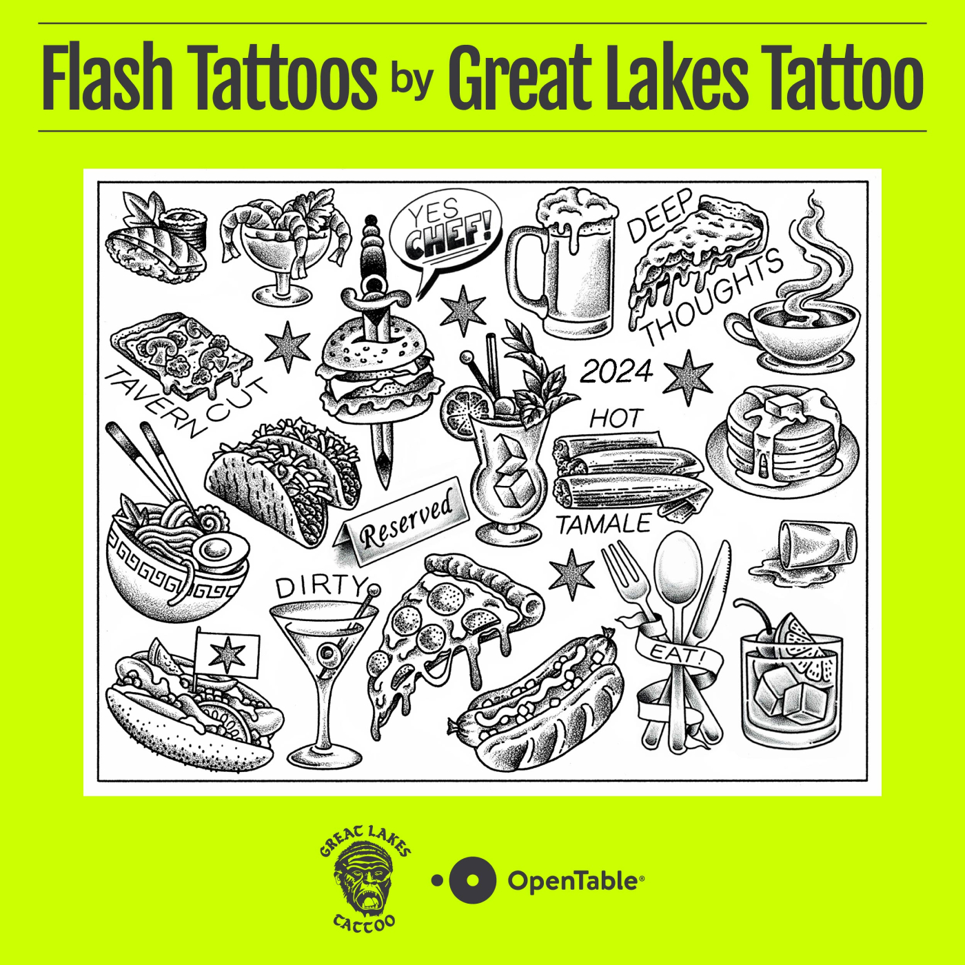 Tilit: Industry Only: Free Flash Tattoos At UTILITY 2024 | Milled