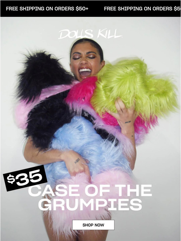 Dolls Kill: NOW $35 Case of the Grumpies!! 🤯 | Milled