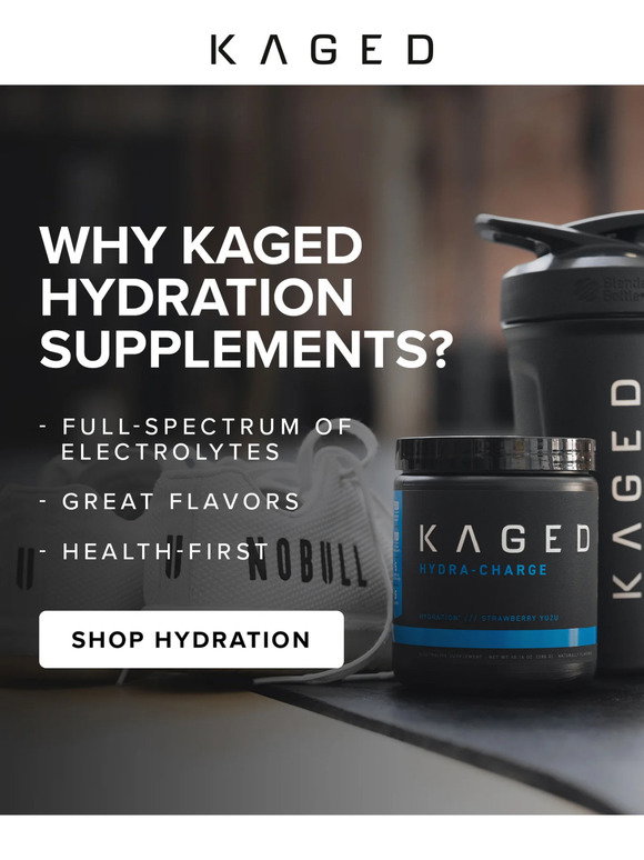 Kaged Muscle: Why choose Hydra-Charge and Hydration Elite? | Milled