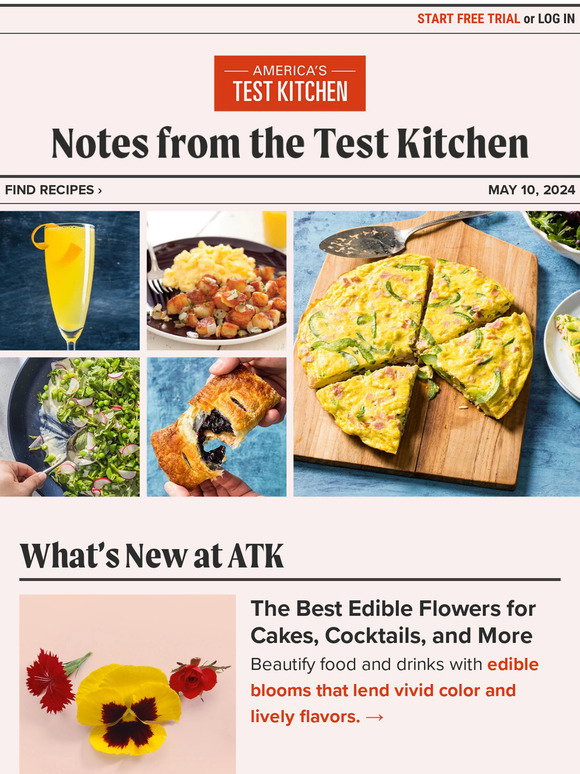 America's Test Kitchen: Game Plan for Mother's Day Brunch Menu | Milled