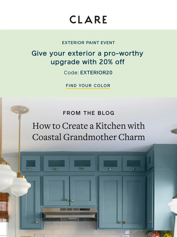 Clare: This kitchen makeover is coastal grandmother perfection 🤌 | Milled