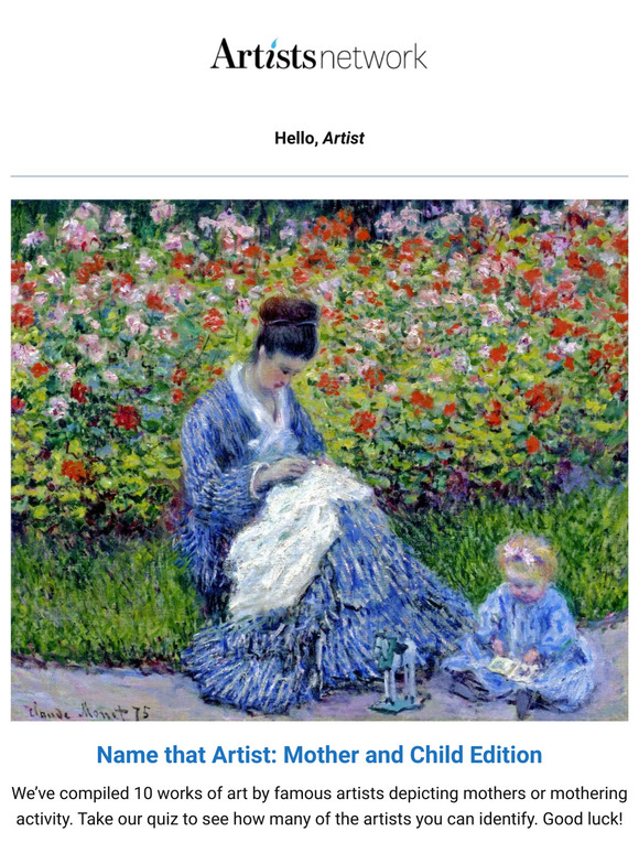 artistsnetwork.tv: Name that Artist: Take Our Quiz! | Milled