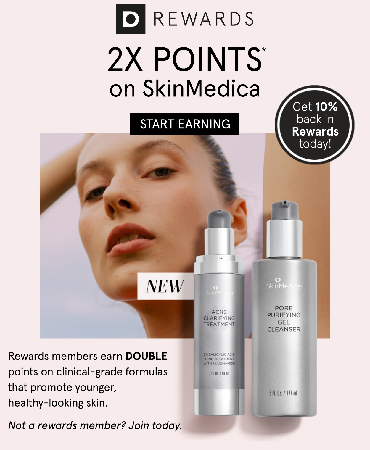 HairEnvy: 2x points on SkinMedica's NEW acne formulas | Milled