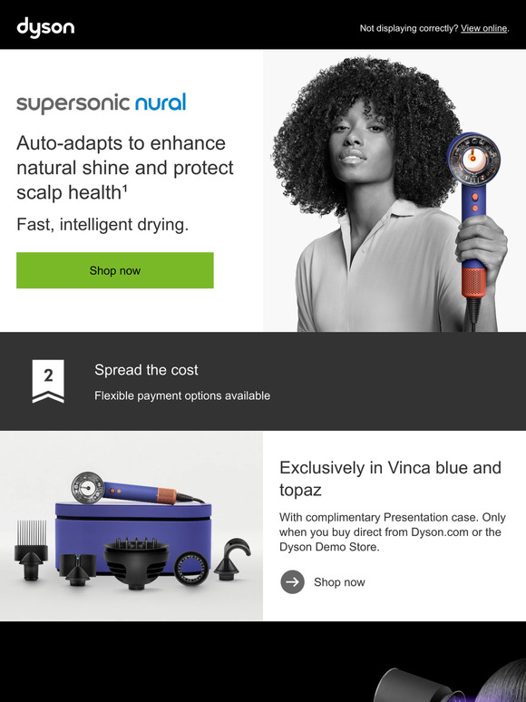 Dyson: New Dyson Supersonic Nural™ | Next-generation hair dryer | Milled