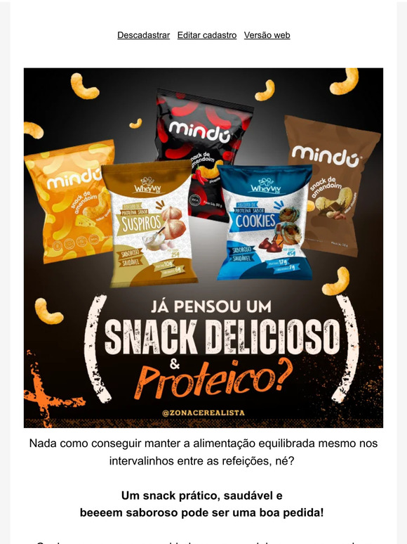 Zona Cerealista: — — , conheça os melhores snacks proteicos do momento ...