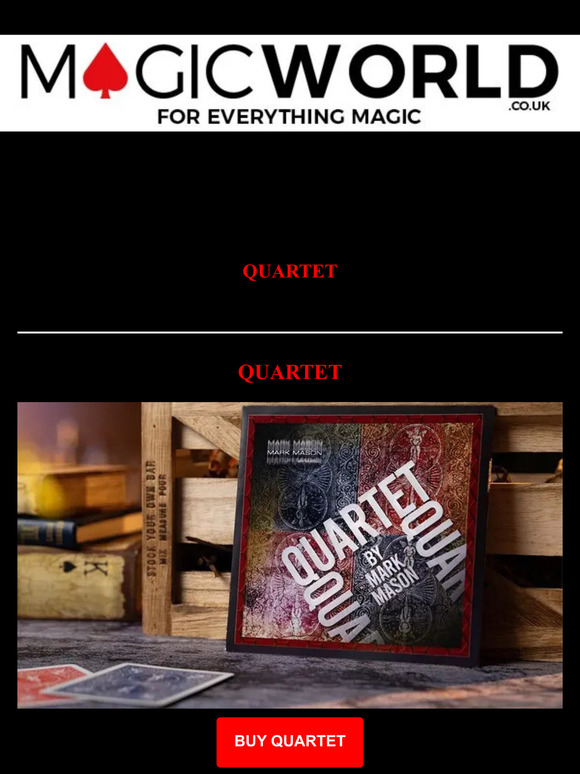 MagicWorld: The trick everyone is talking about - Quartet by Mark Mason | Milled