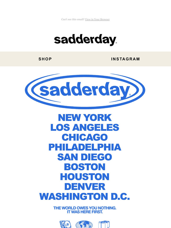 Sadderday: Our Top Cities ️ | Milled