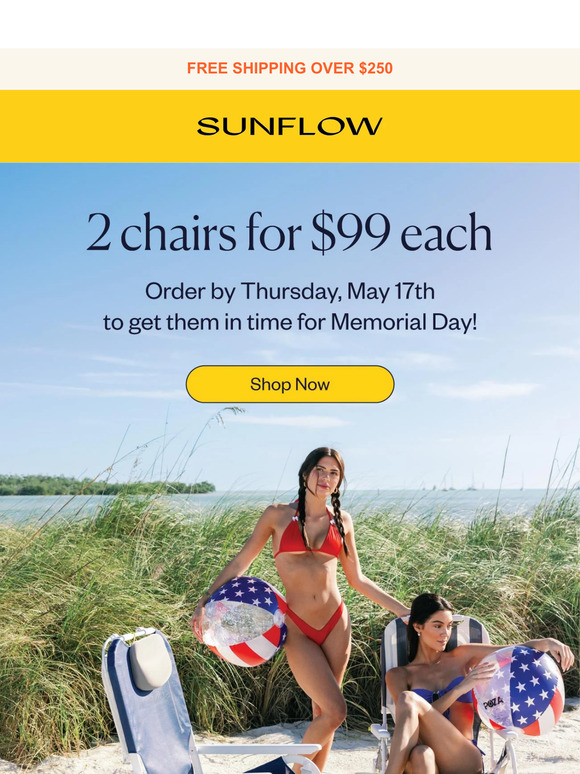 SUNFLOW, Inc.: Get SUNFLOW in time for Memorial Day 🇺🇸 | Milled