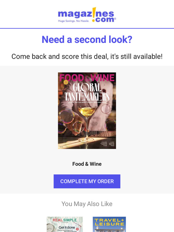 Magazines: You forgot something! | Milled