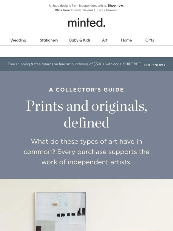 Minted: Art prints and originals, defined | Milled