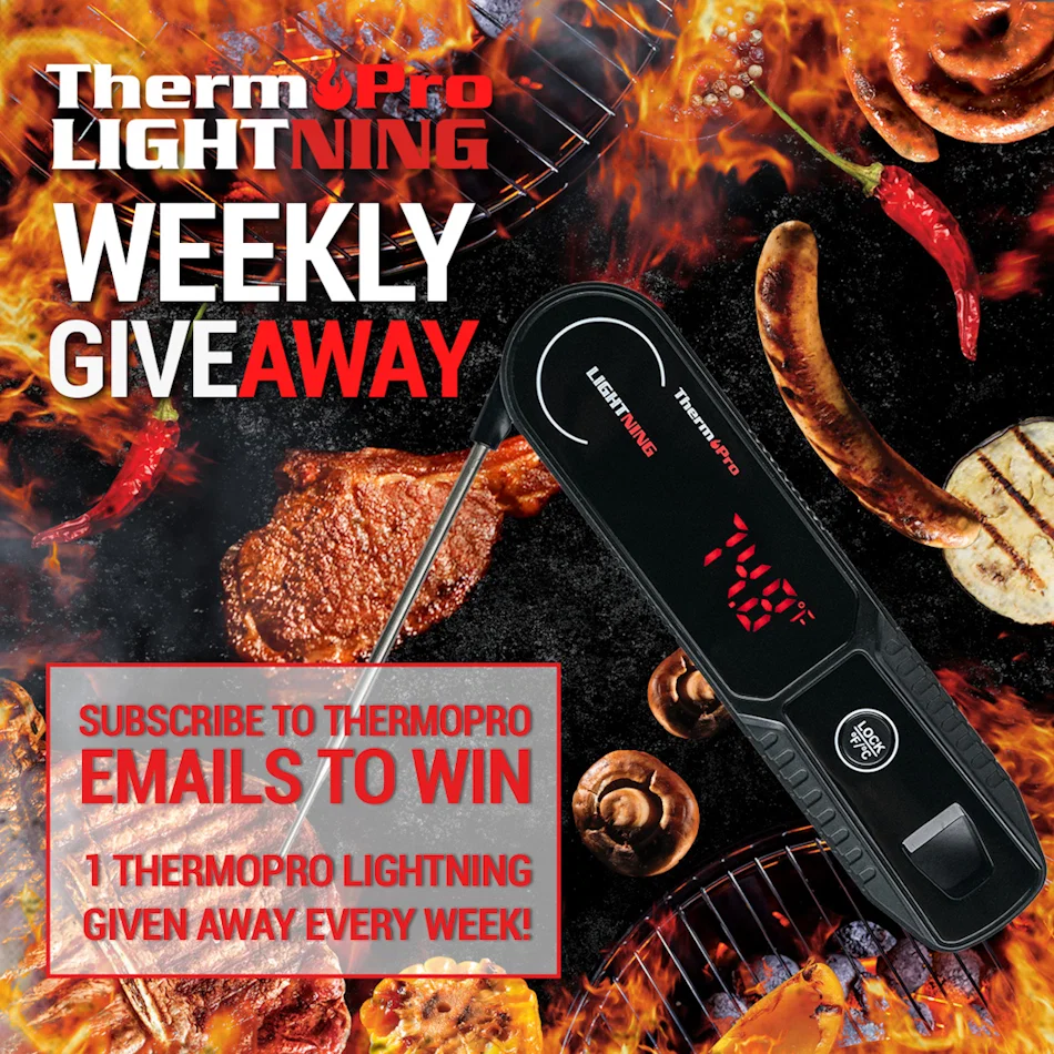 ThermoPro: Be a Part of Our Weekly Lightning Giveaway | Milled