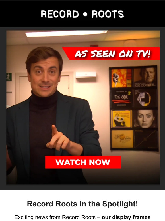 Record Roots: Our Frames on Belgian TV! | Milled