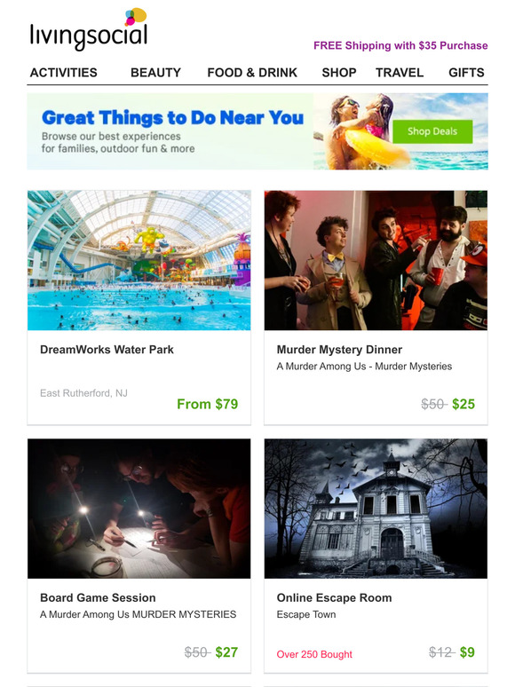 LivingSocial: The Best Things to Do Together are... | Milled