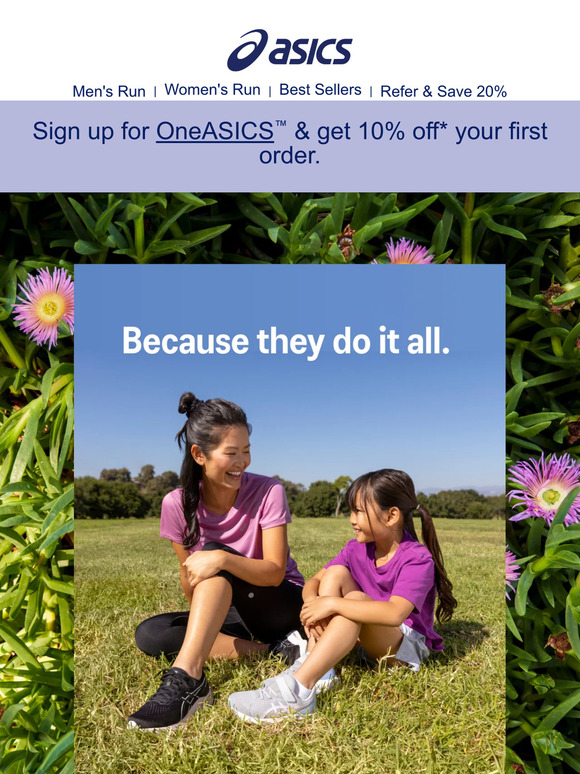 Asics: Styles that celebrate her. | Milled