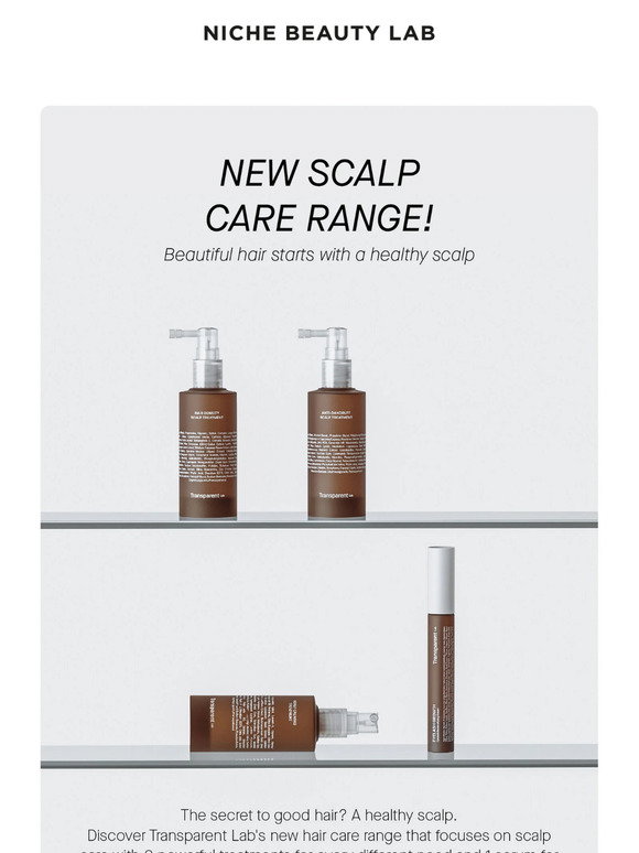 NICHE BEAUTY LAB: NEW product launch! 🚨 Discover our new scalp care ...