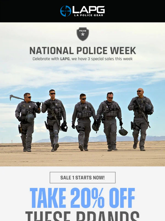 LA Police Gear: Celebrate Police Week with LAPG 🚨 | Milled