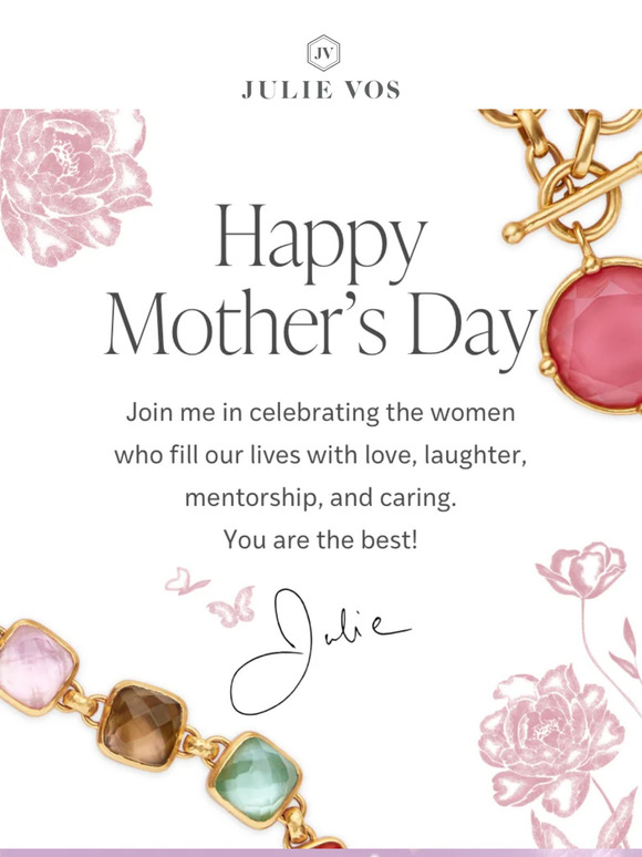 Julie Vos: A Mother's Day note from Julie 🌸 | Milled